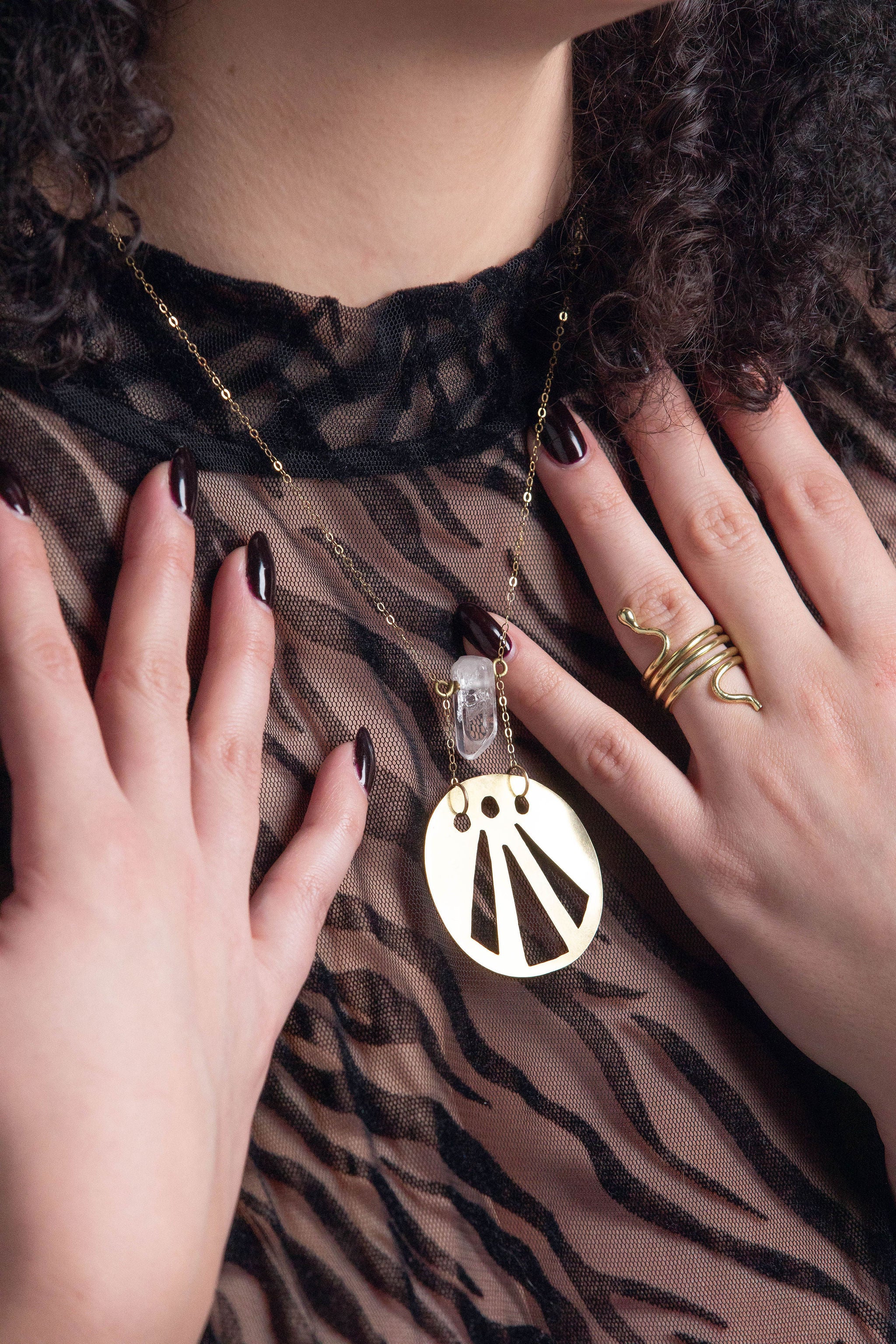 Awen Symbol Necklace – Luni