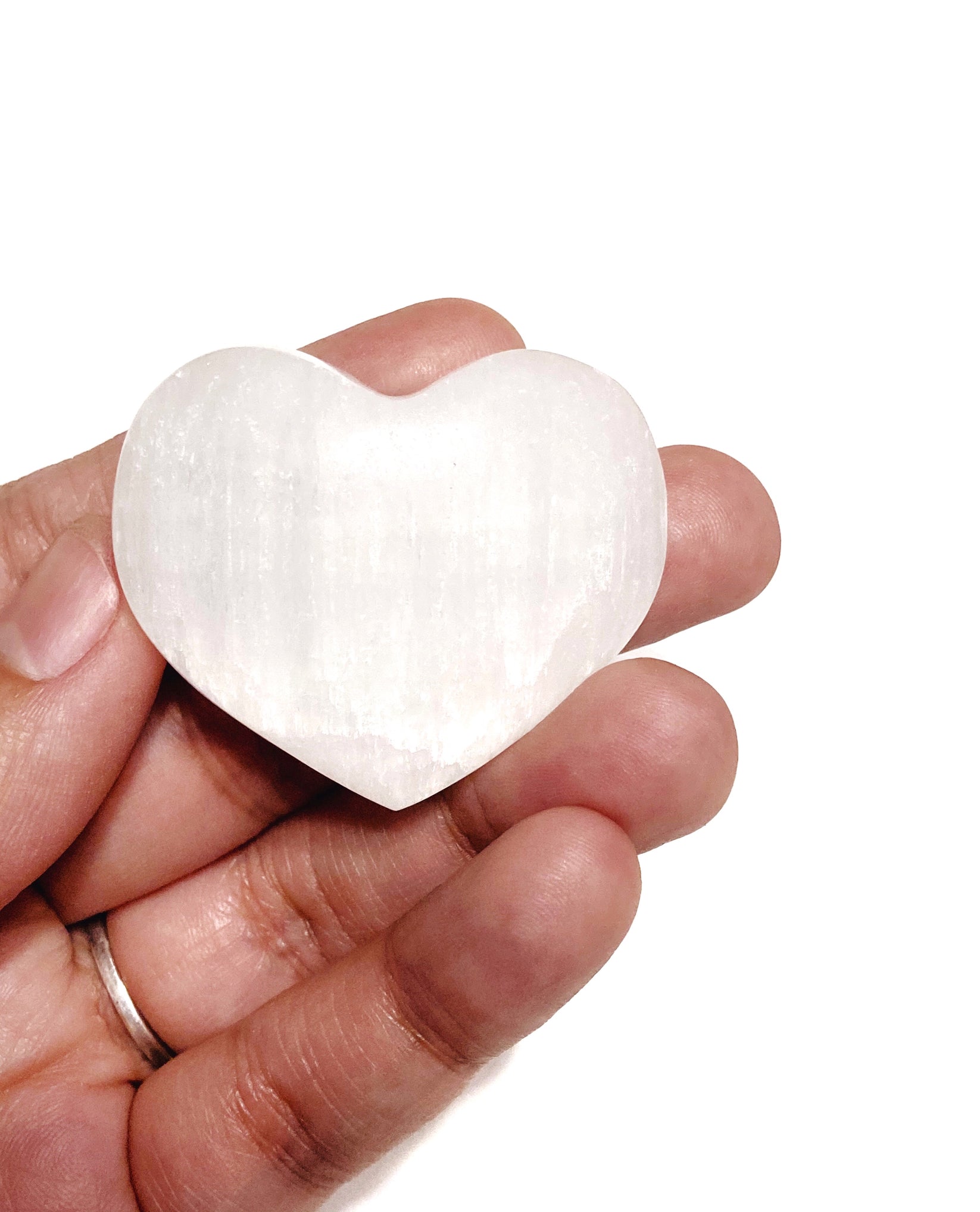 Selenite Hearts – Luni